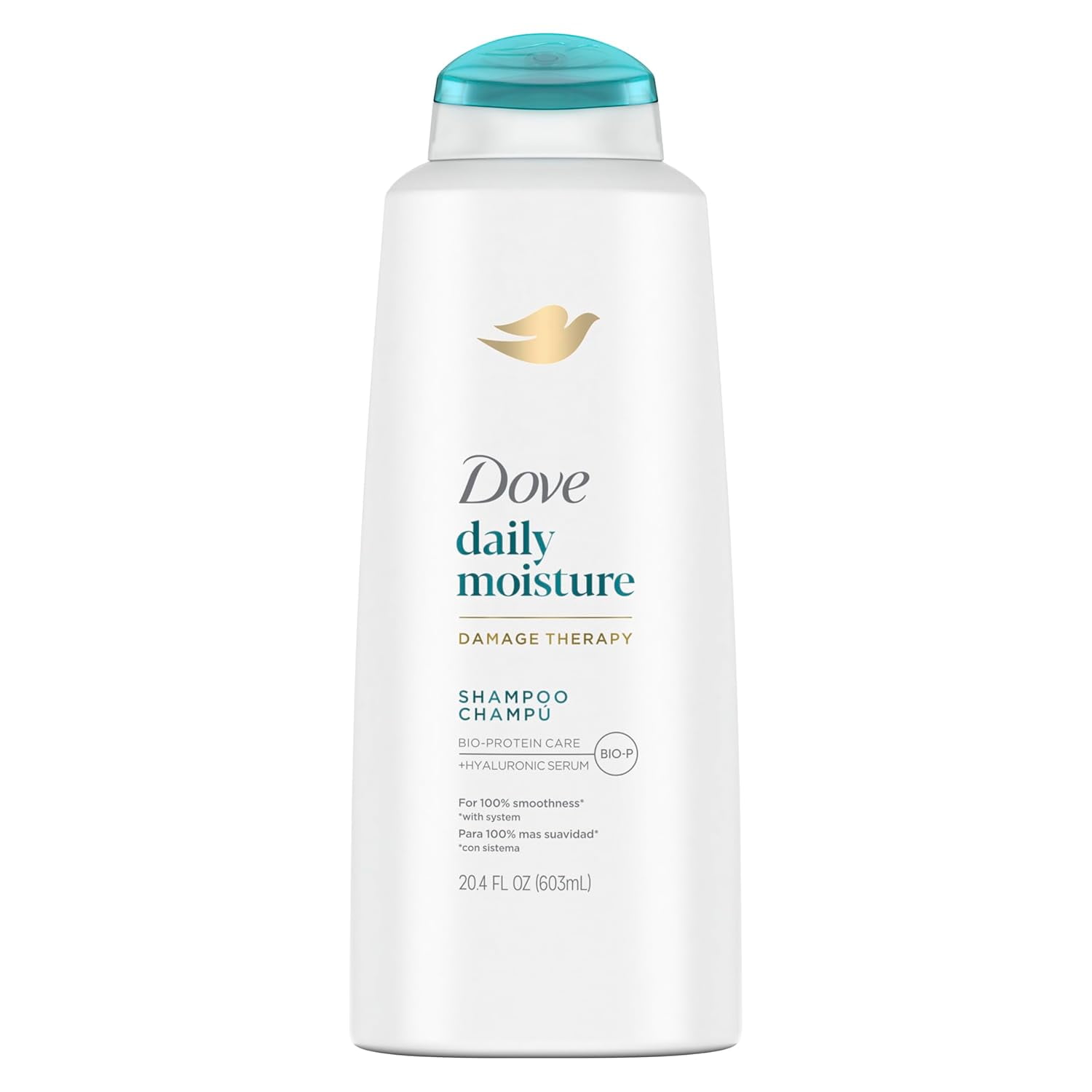 Dove Damage Therapy Shampoo Daily Moisture for Dry Hair Shampoo with ...