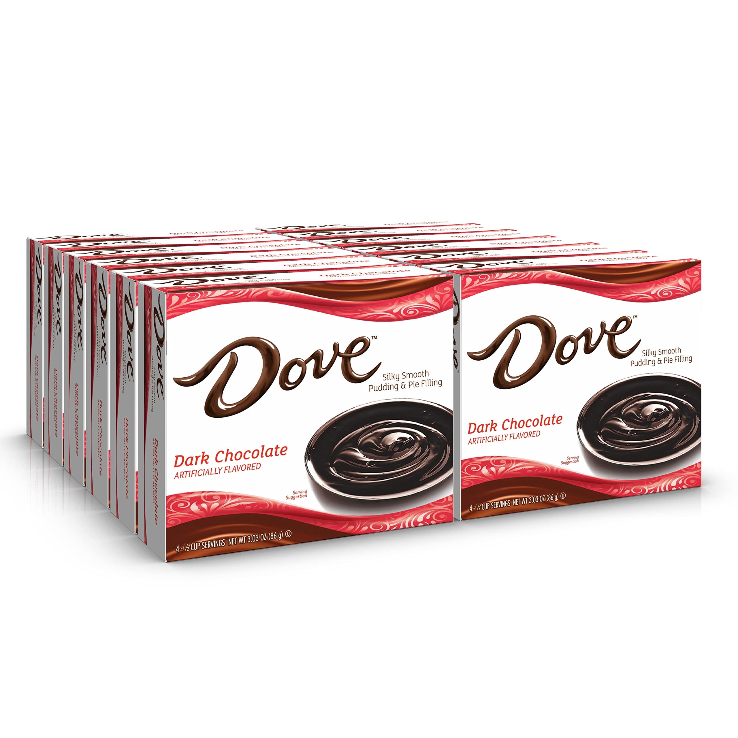 Dove Dark Chocolate, Rich Indulgent Pudding Mix And Pie Filling, 4 ...