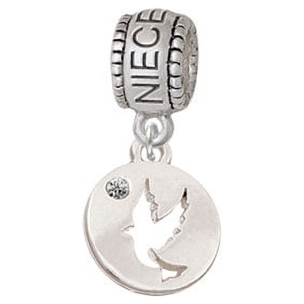 Dove Disc - Niece Charm Bead - Walmart.com