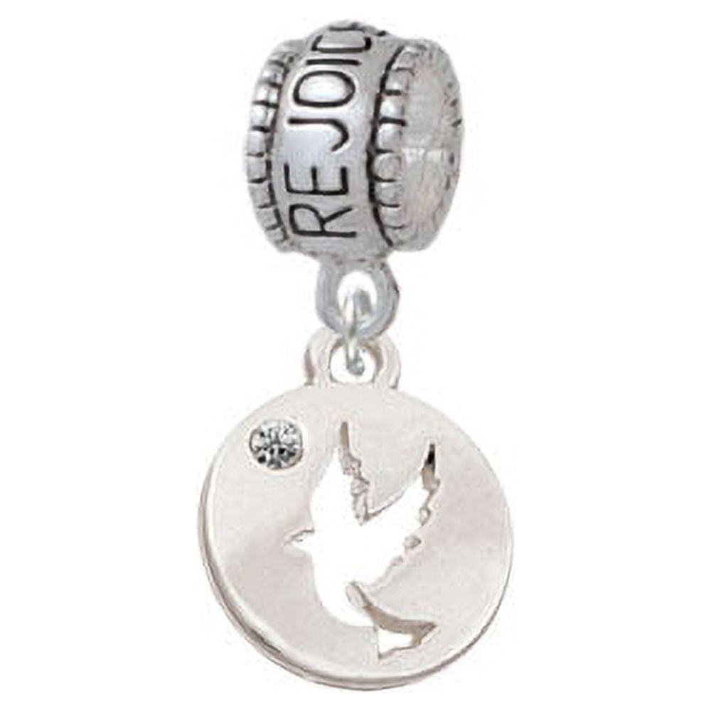 Dove Disc - Rejoice Charm Bead - Walmart.com