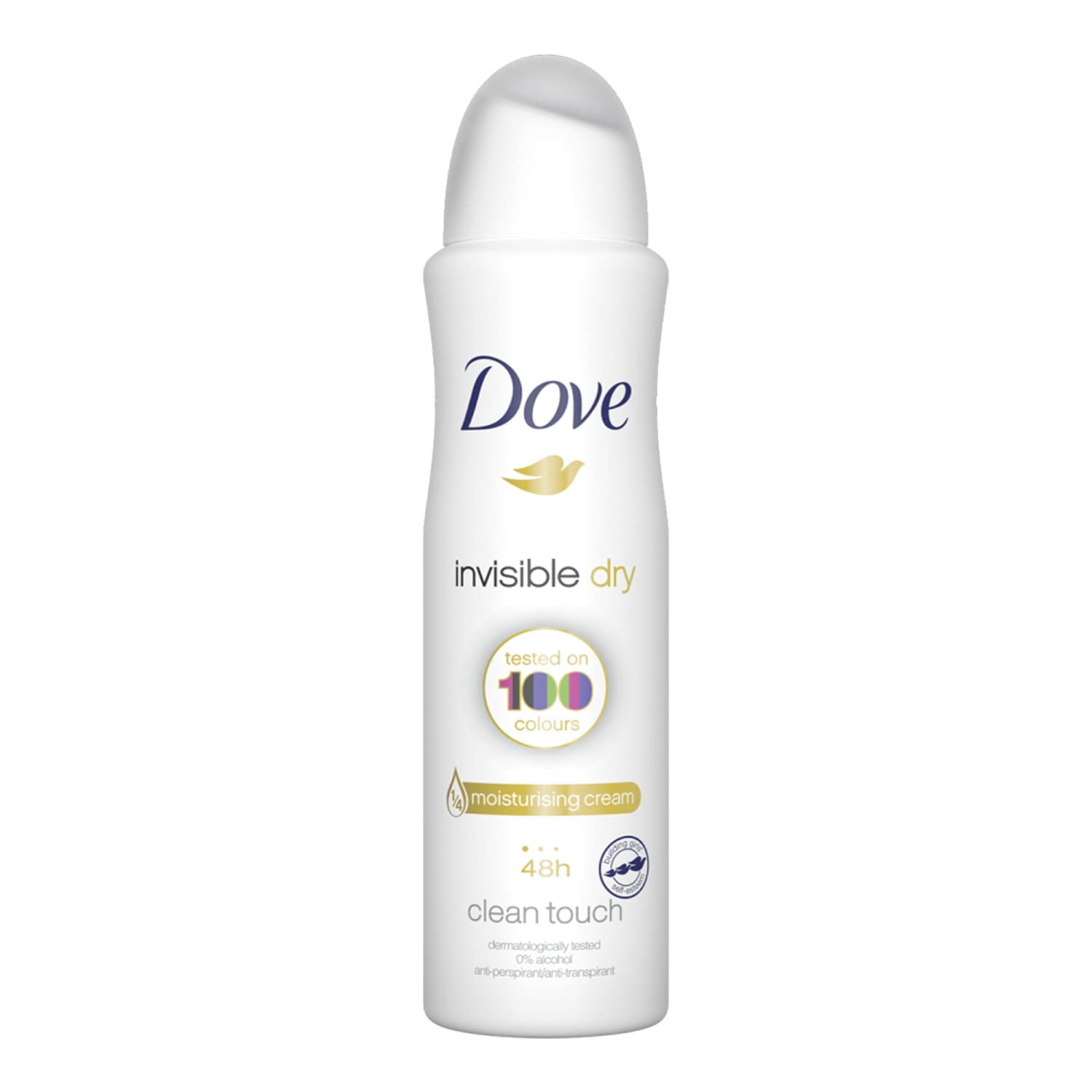 Dove Dry Spray Antiperspirant, Invisible Clean Touch, 48 Hours ...