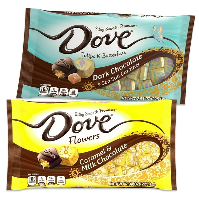 Dove Easter Candy Promises Variety 2 Pack- Dove Caramel Milk Chocolate ...