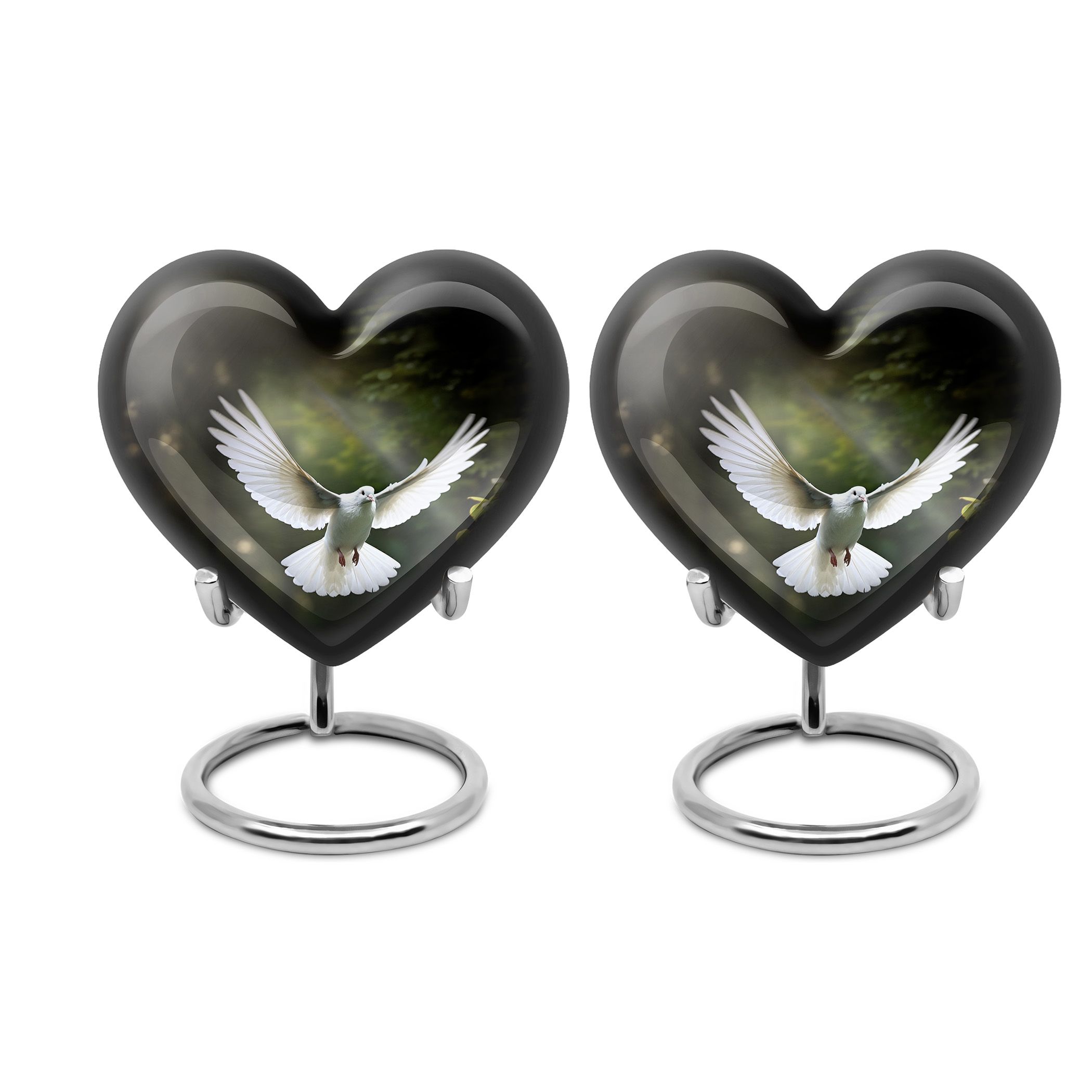 Dove Flying In Dark Urns For Human Ashes - Urn For Human Ashes Adult ...