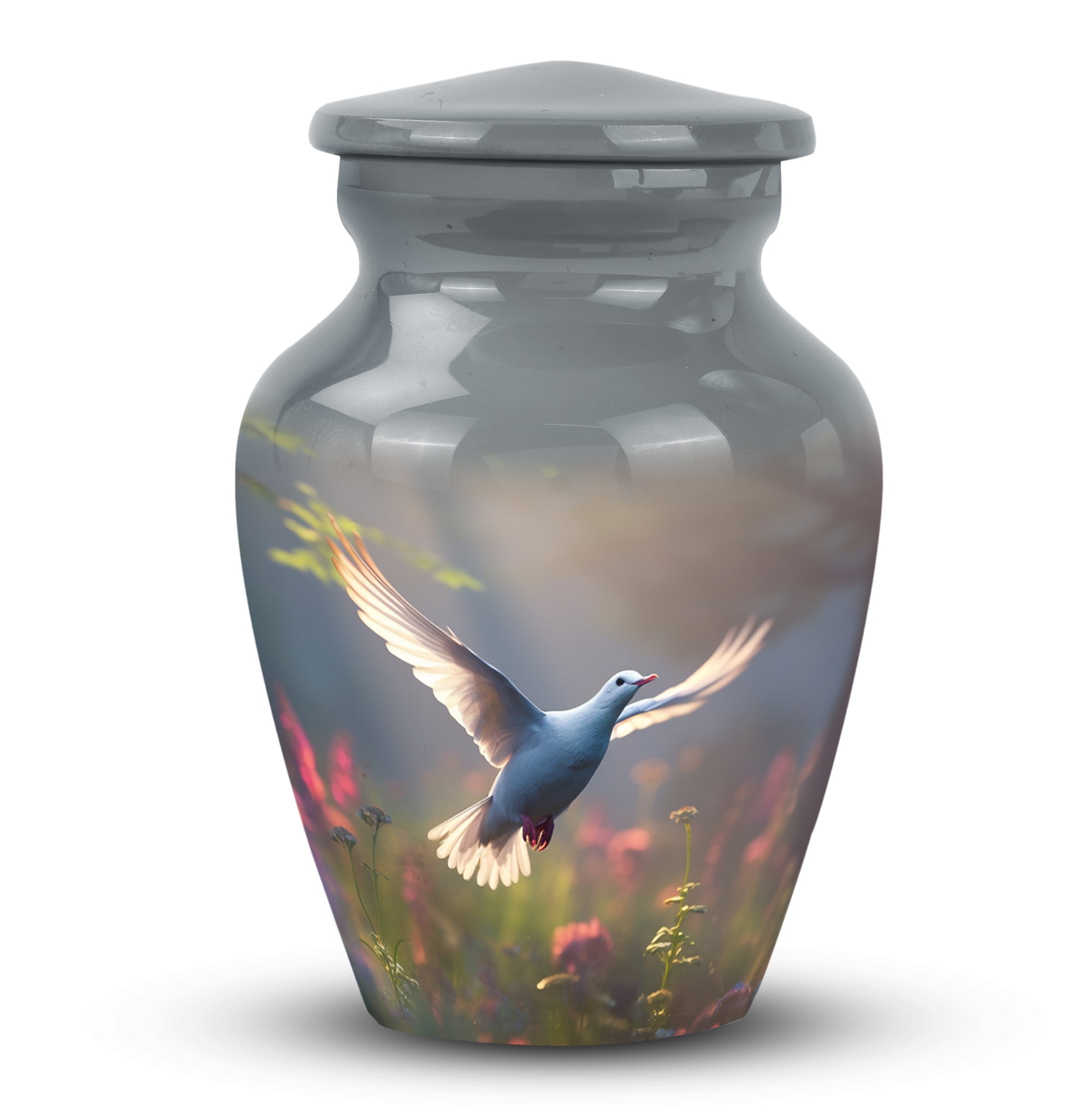 Dove Flying In Morning Light Ashes Urns Human Remains 3Inch - Urn For ...