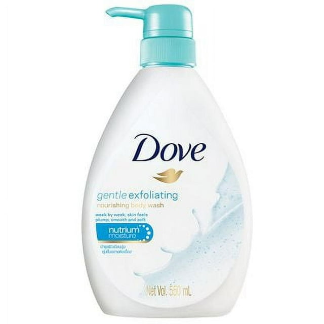 Dove Gentle Exfoliating Nourishing Body Wash Nutrium Moisture Smooth 1 ...