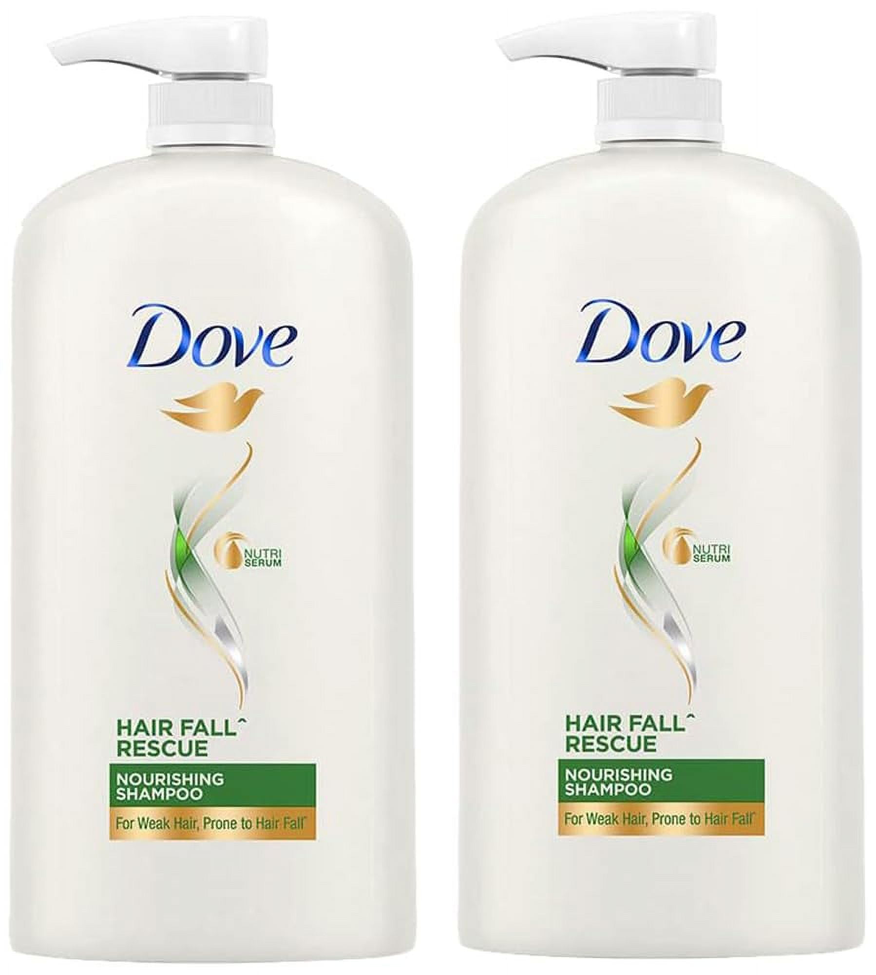 Dove Hair Fall Rescue Shampoo 1 L, For Damaged Hair, Hair Fall Control ...