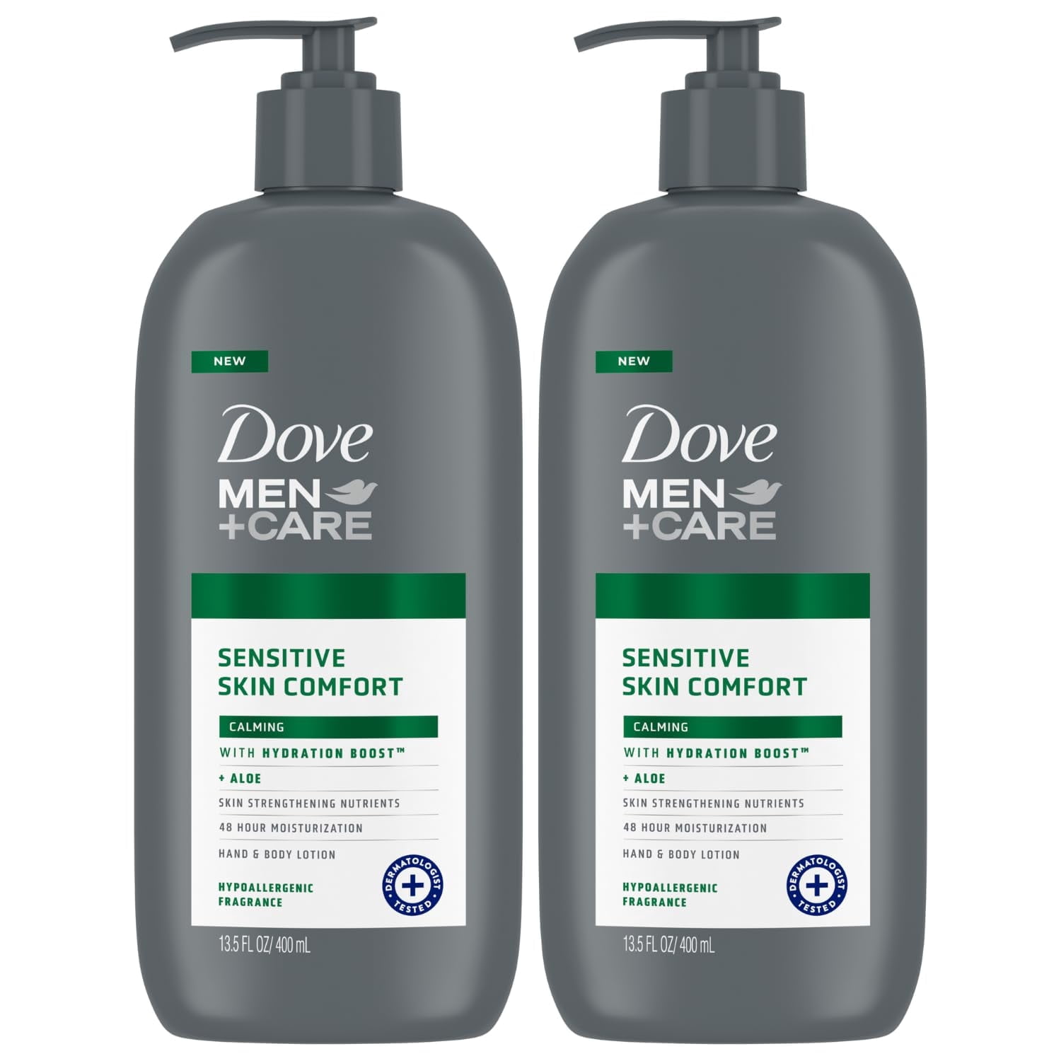 Dove Hand & Body Lotion, HYZ01 Men+Care Value Pack - Sensitive Skin ...