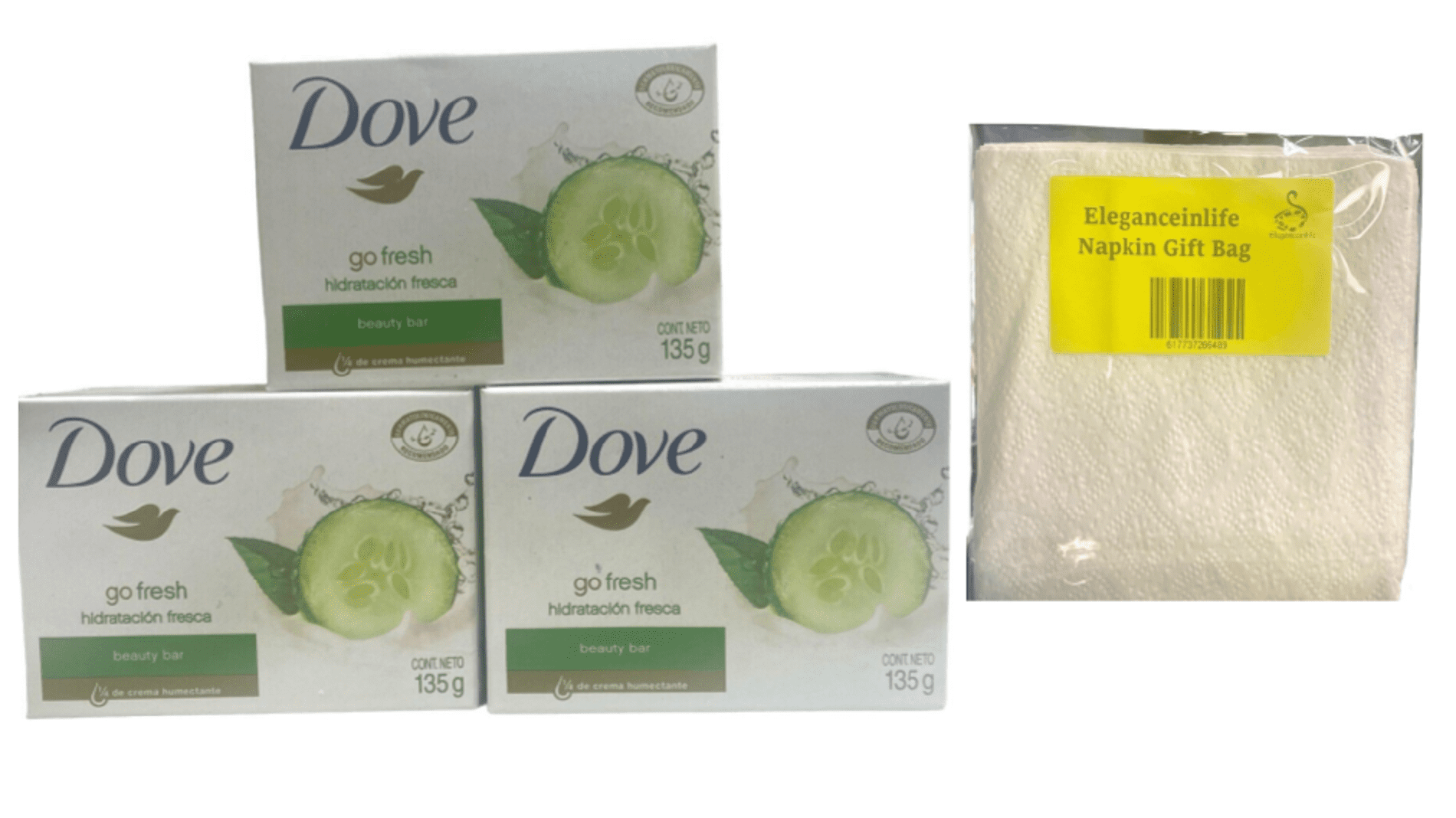 Dove Hydration Fresca Go Fresh Beauty Bar 135g with Eleganceinlife ...