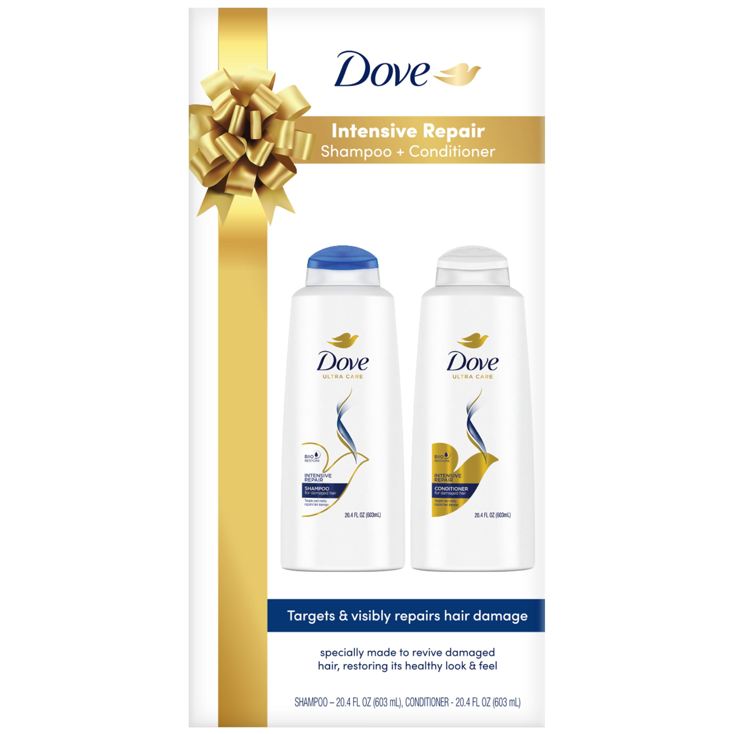 Dove Intensive Repair Hair Care Set - Intensive Repair Shampoo ...