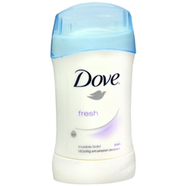 Dove Invisible Solid Antiperspirant Deodorant Stick Fresh, 1.6 oz ...