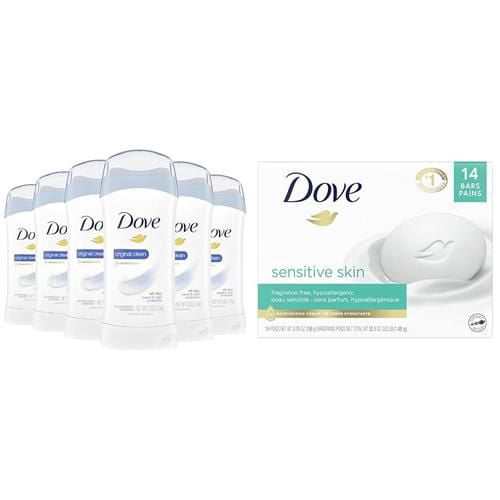 Dove Invisible Solid Antiperspirant Deodorant Stick For Women, Original ...