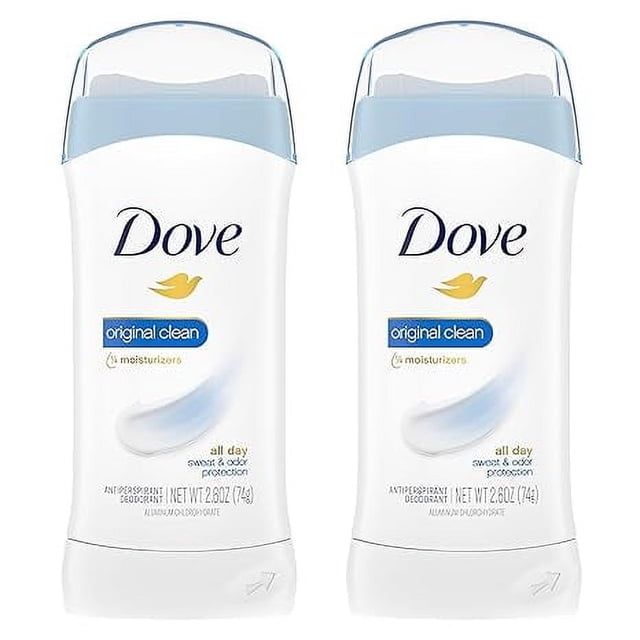 Dove Invisible Solid Antiperspirant Deodorant Stick for Women, Original ...