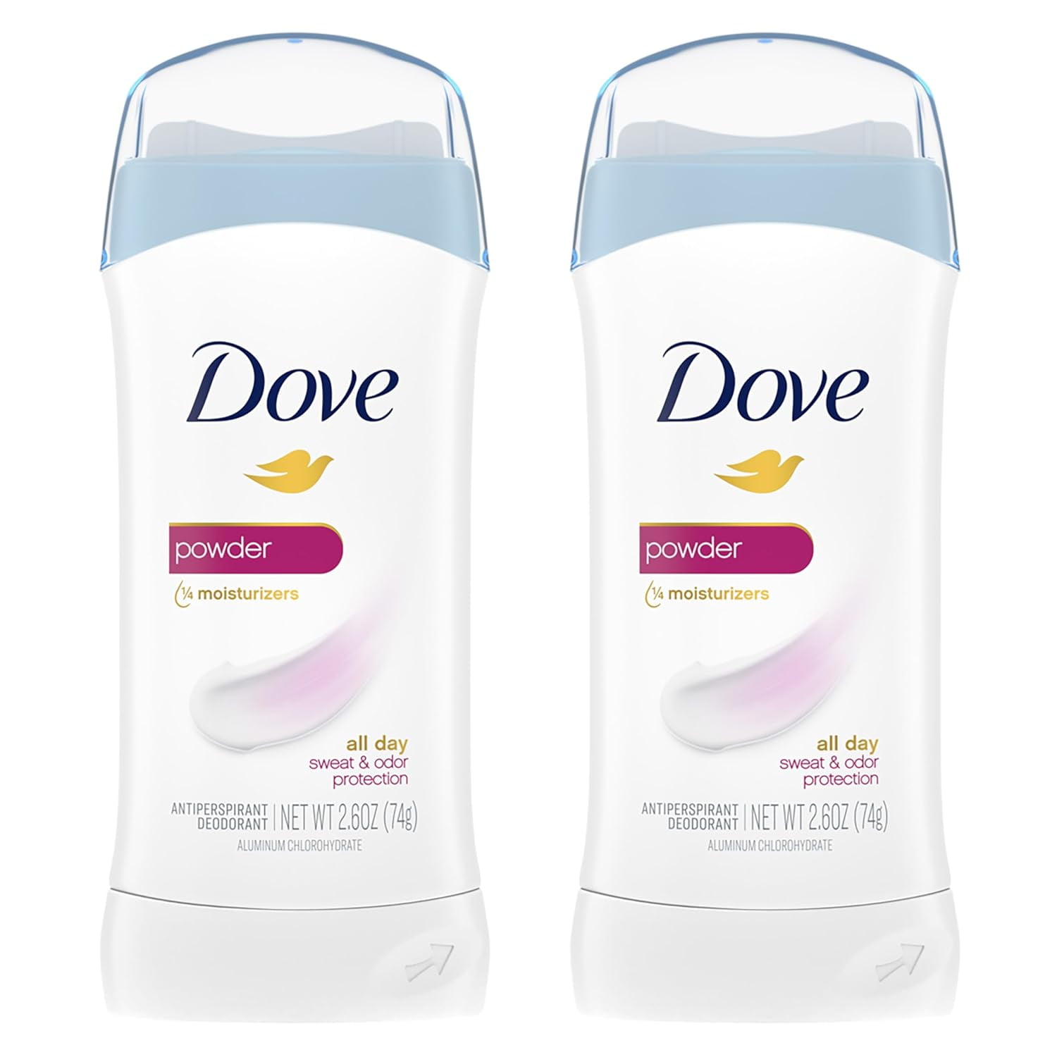 Dove Invisible Solid Antiperspirant Deodorant Stick for Women, Powder ...