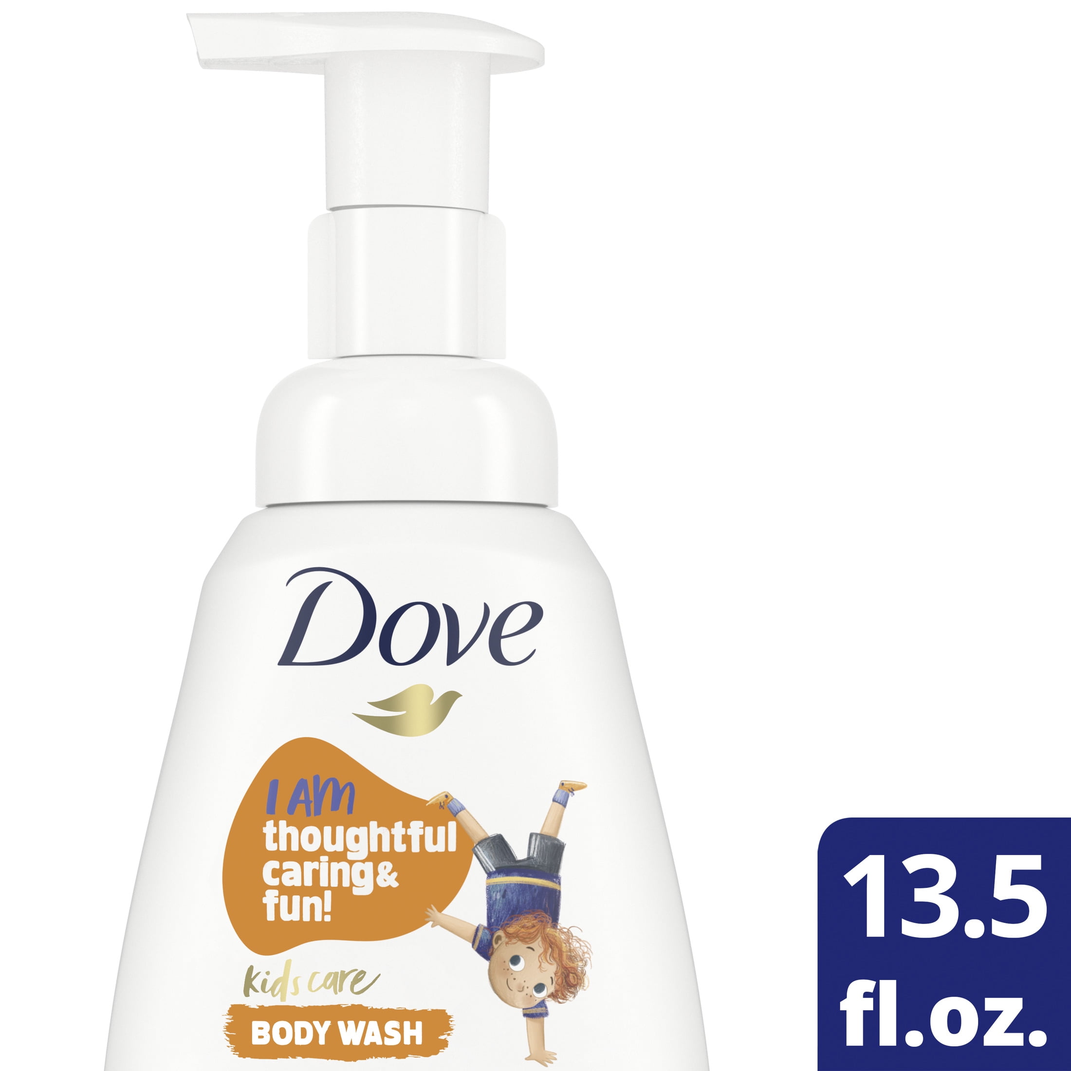 Dove Kids Care Foaming Liquid Body Wash Coconut Cookie Sulfate-Free ...