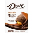 Dove Large Promises Milk Chocolate Caramel Candy, 20 2.75Oz Packs Per ...