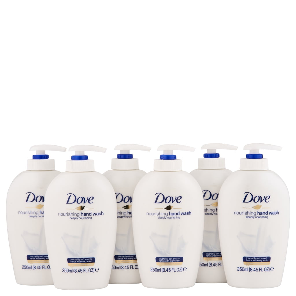 Dove Liquid Hand Wash 6 Ct 250 ml - Walmart Business Supplies