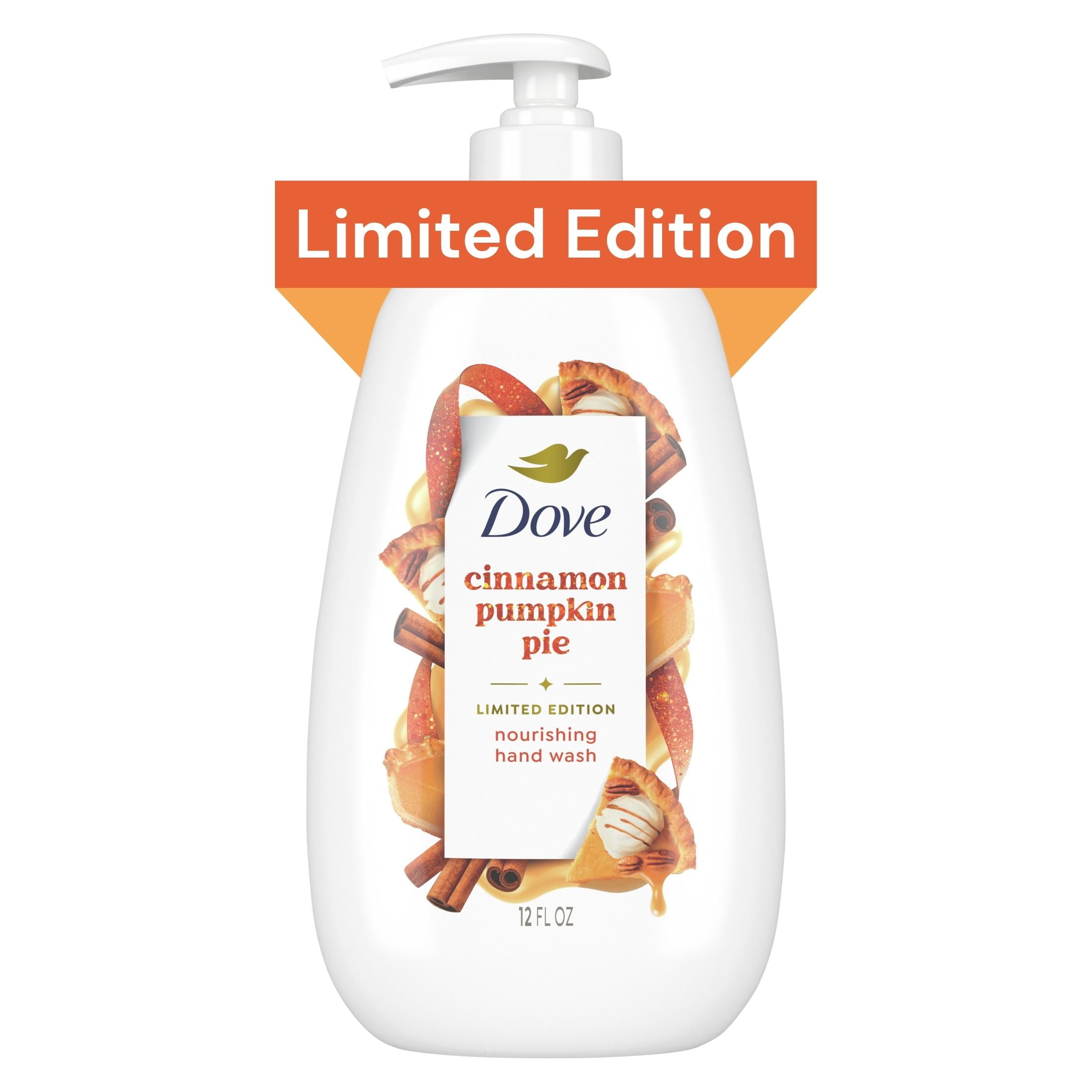 Dove Liquid Hand Wash Cinnamon Pumpkin Pie Holiday Treats Limited ...
