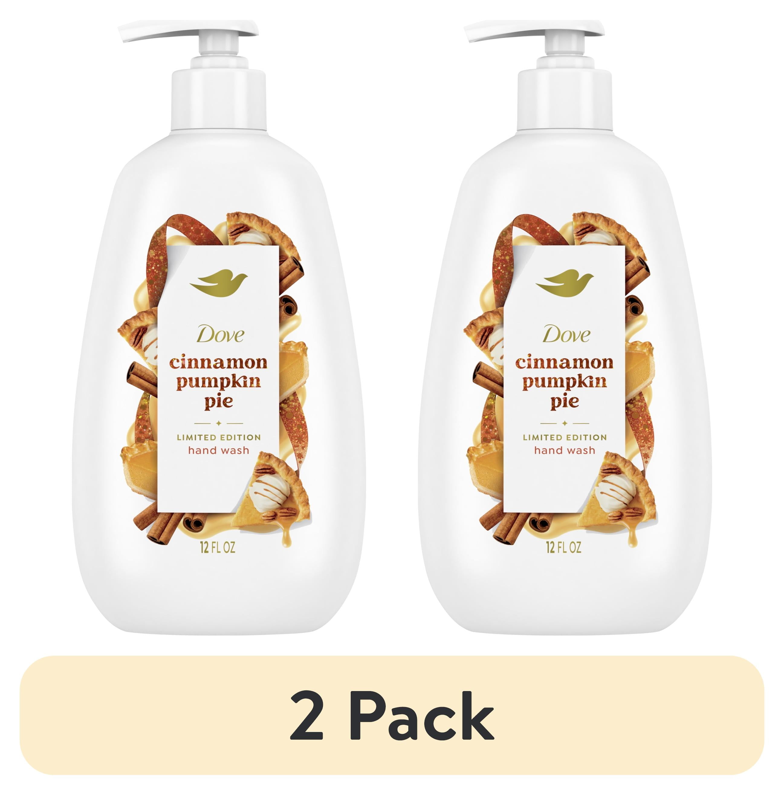 (2 pack) Dove Liquid Hand Wash Cinnamon Pumpkin Pie Holiday Treats ...