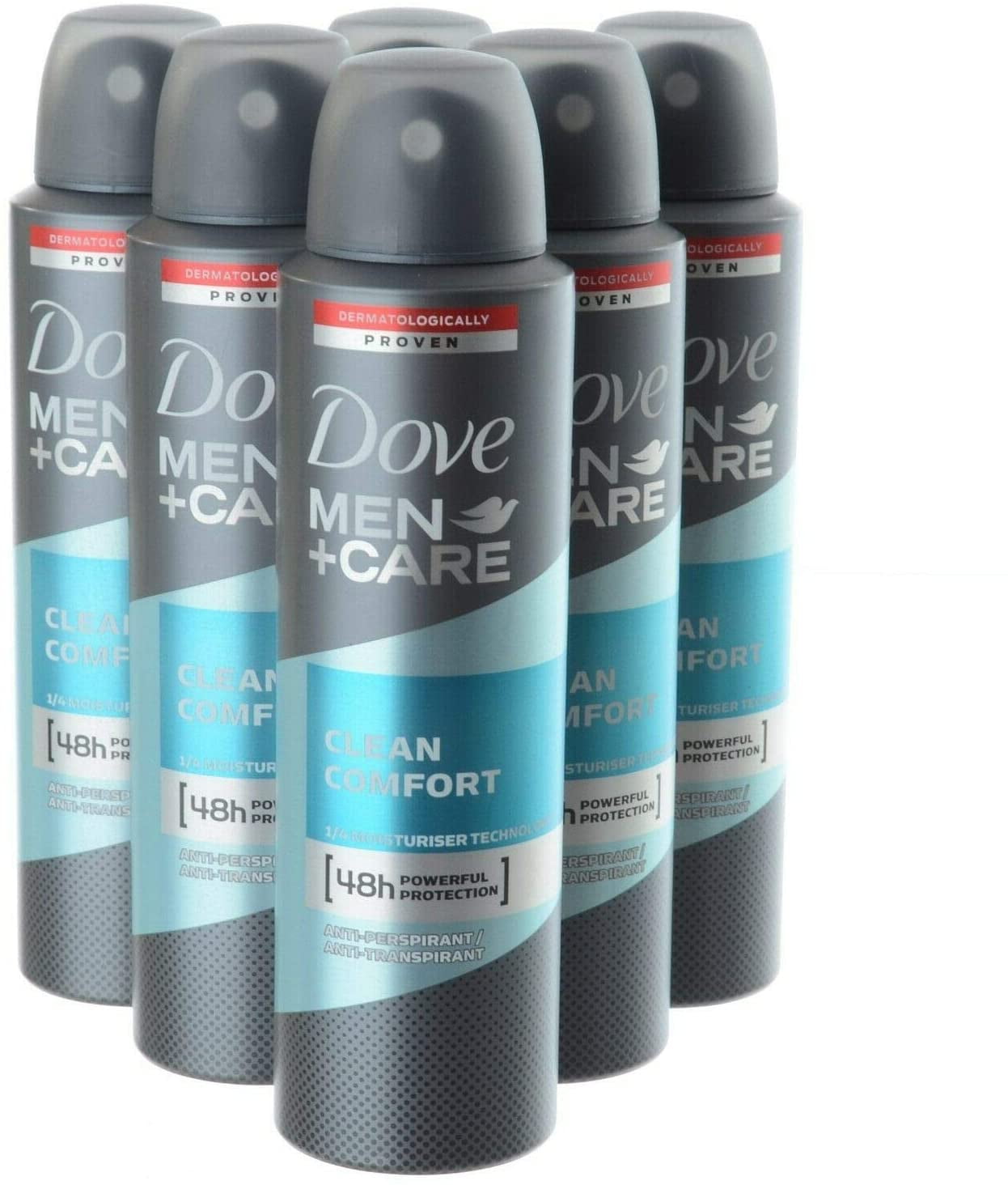 Dove MEN + CARE Clean Comfort Antiperspirant Deodorant 48 Hour ...