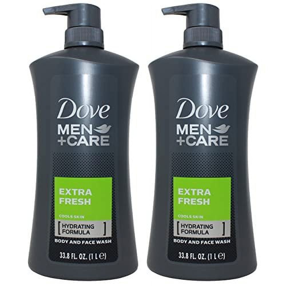 Dove Men Body Wash Extra Fresh 1 Liter 33.8 Oz - Walmart.com
