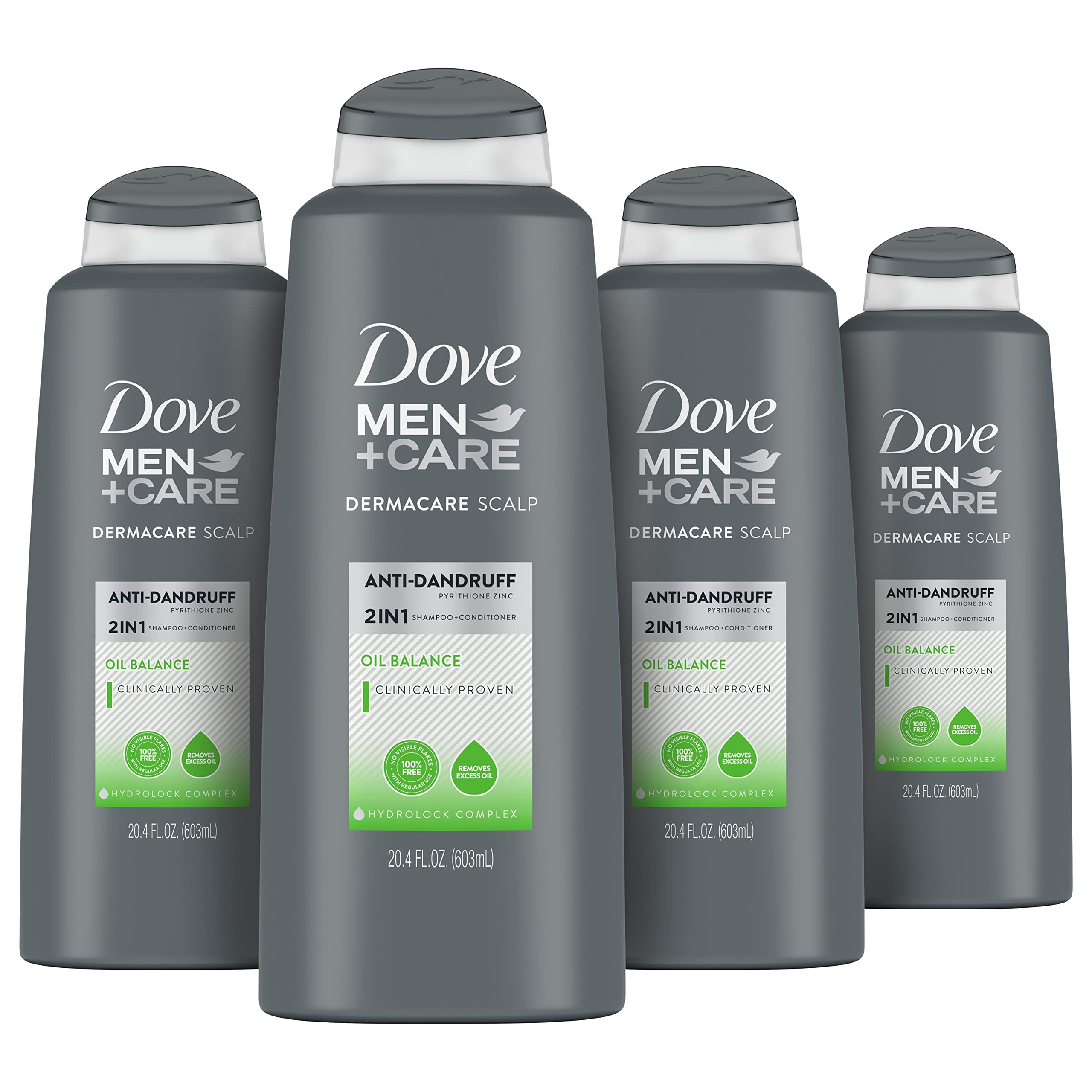 Dove Men + Care 2-In-1 Anti-Dandruff Shampoo And Conditioner Oil ...