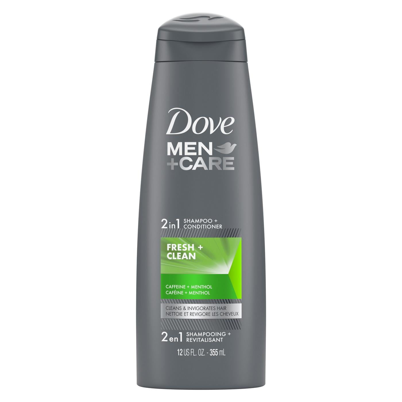 Dove Men+Care 2 in 1 Shampoo + Conditioner - Fresh + Clean - 12 oz ...