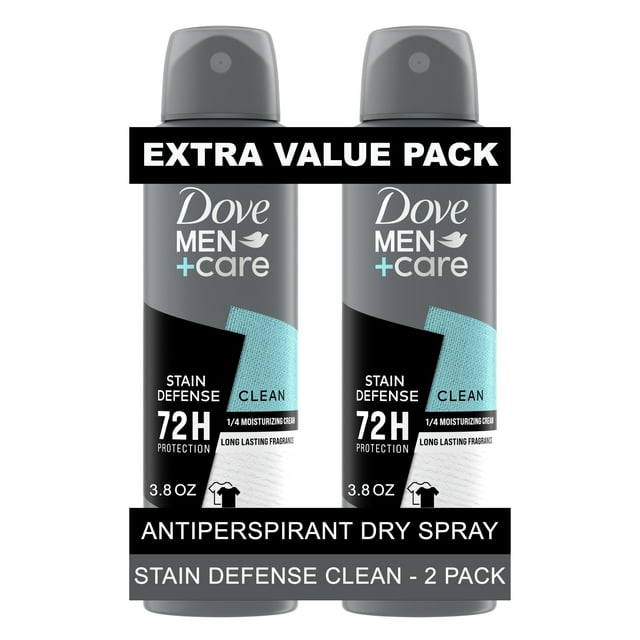Dove Men+Care Antiperspirant Deodorant Spray for Men Stain Defense ...