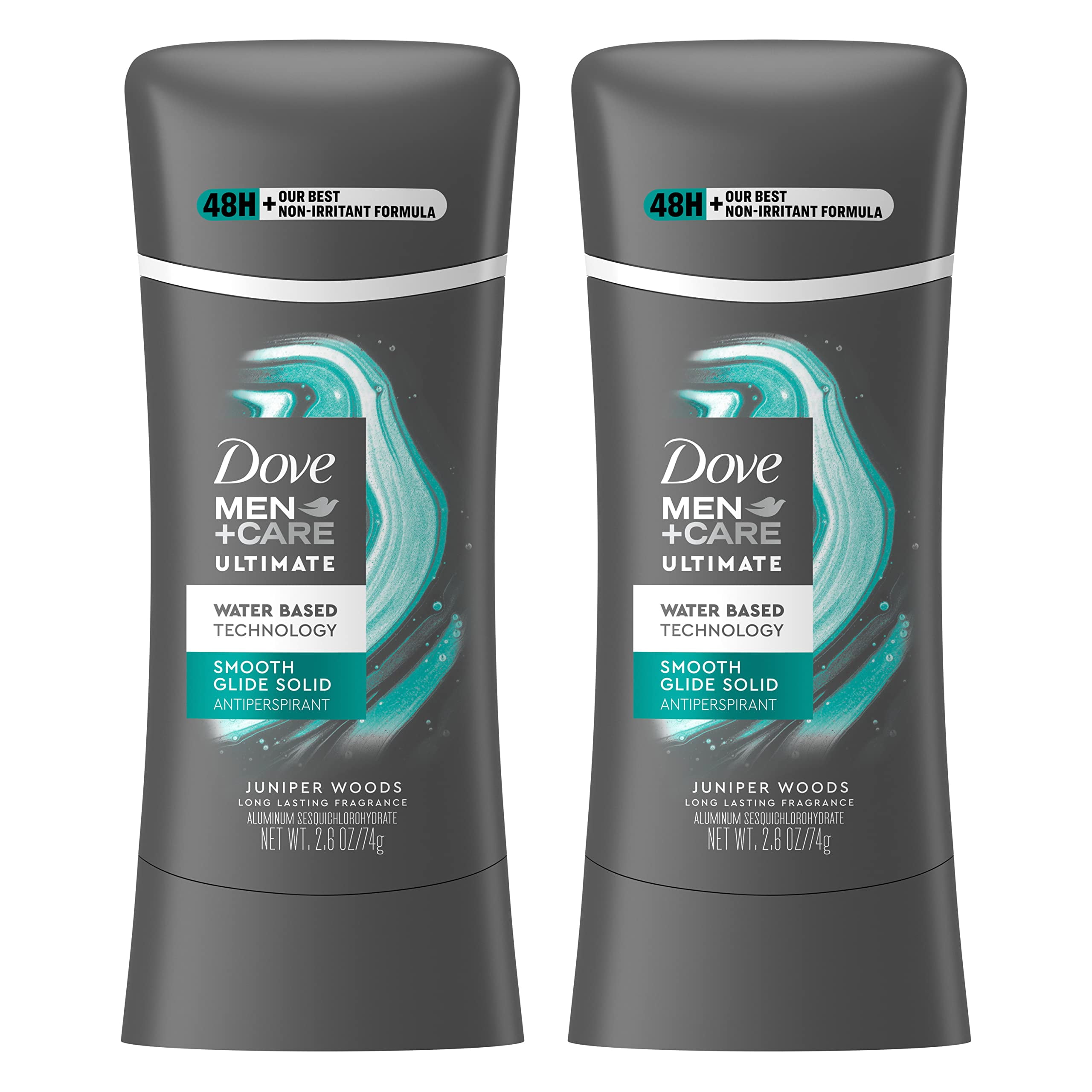 Dove Men + Care Antiperspirant Hydrating, Water-Based Deodorant Juniper ...