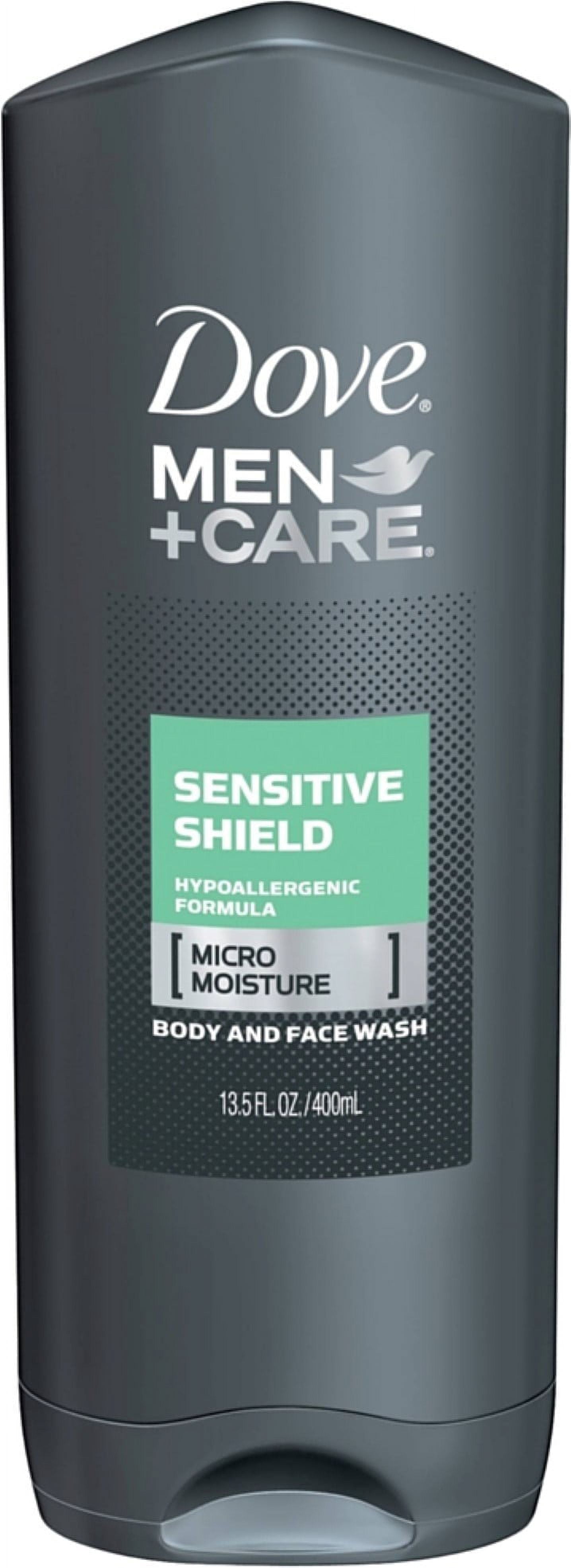 Dove Men + Care Body & Face Wash, Sensitive Shield 13.50 oz - Walmart.com