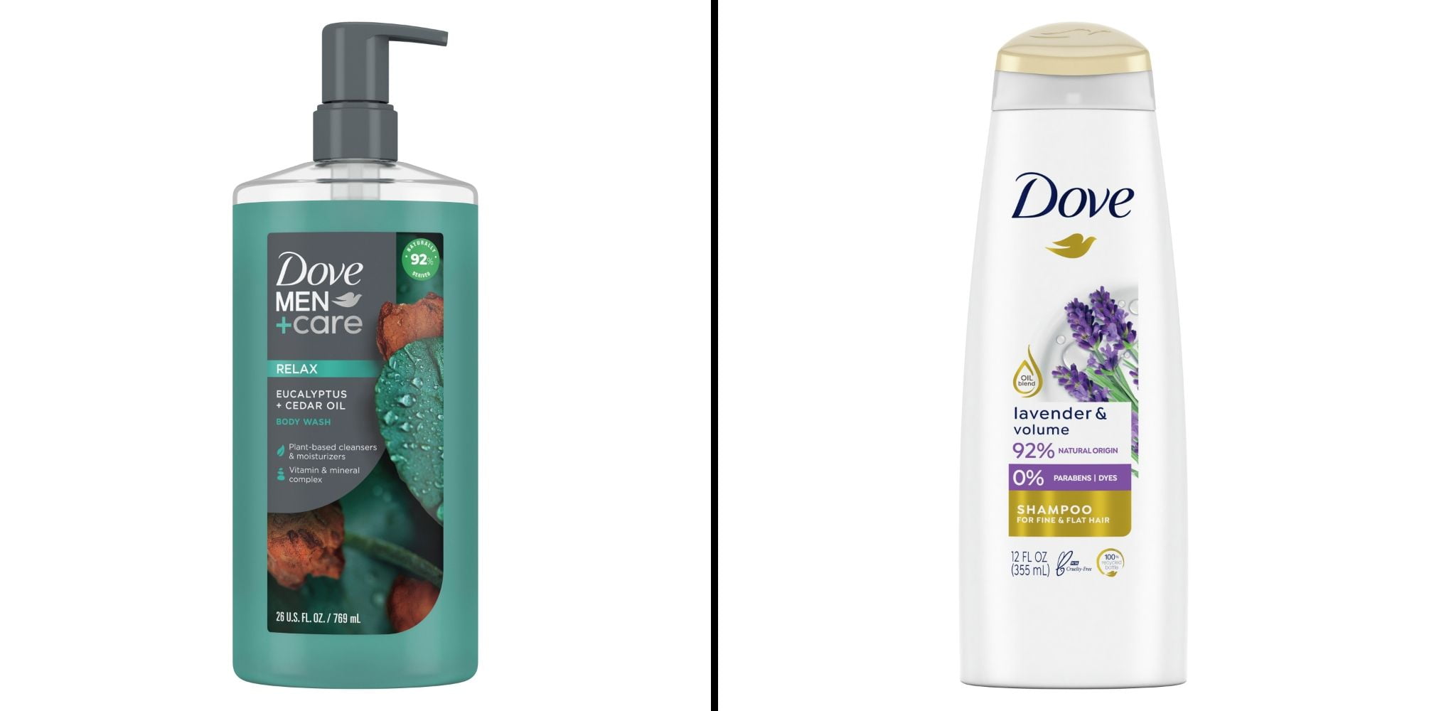 Dove Men+Care Body Wash - Eucalyptus + Cedar Oil 26 oz & Dove ...