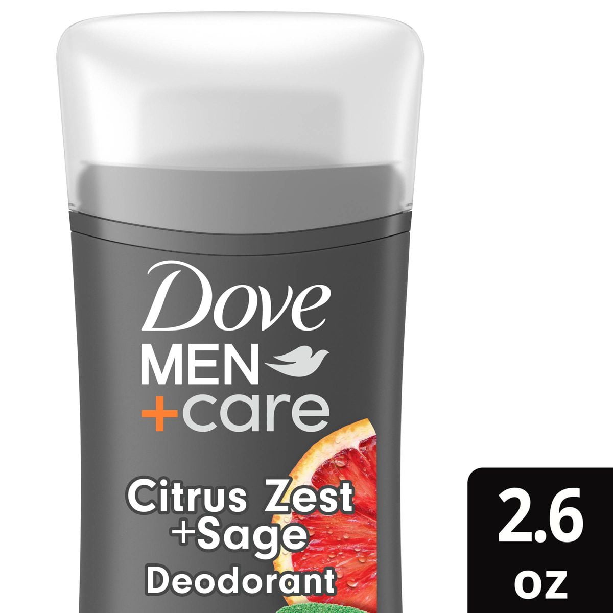 Dove Men+Care Citrus Zest Sage Aluminum Free Deodorant Stick - 2.6oz ...