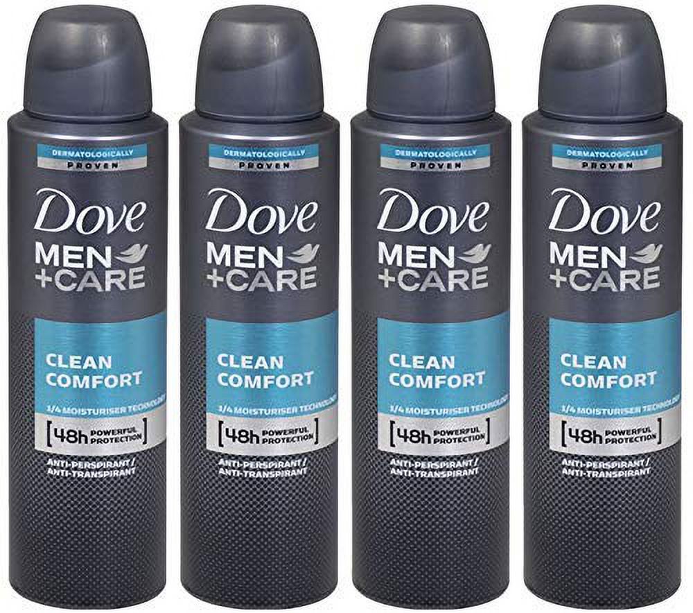 Dove Men + Care Dry Spray Antiperspirant, Clean Comfort 3.8 oz ...