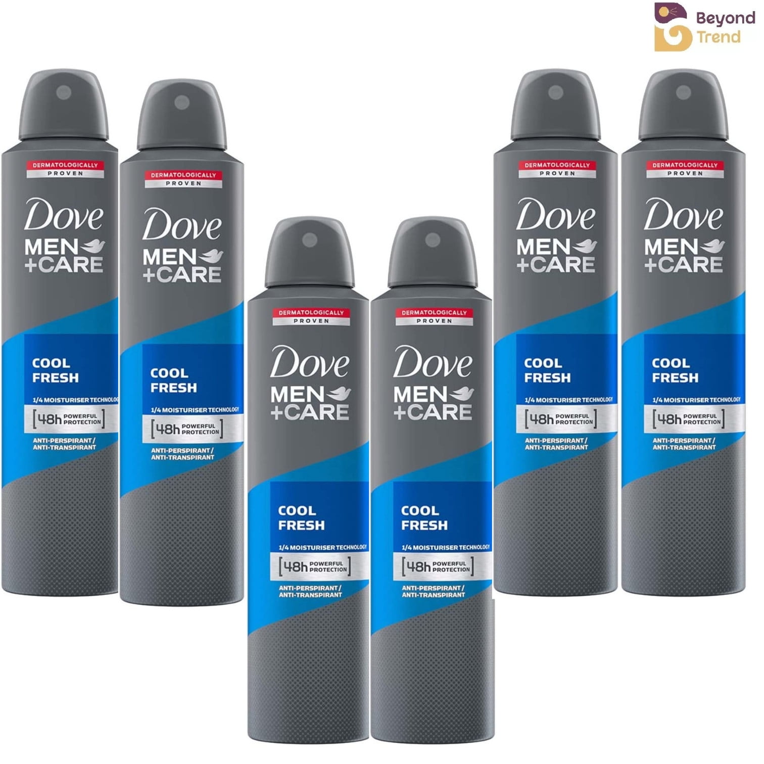 Dove Men+Care Cool Fresh Deodorant Spray 150Ml, 5oz - 48h Protection 6 ...