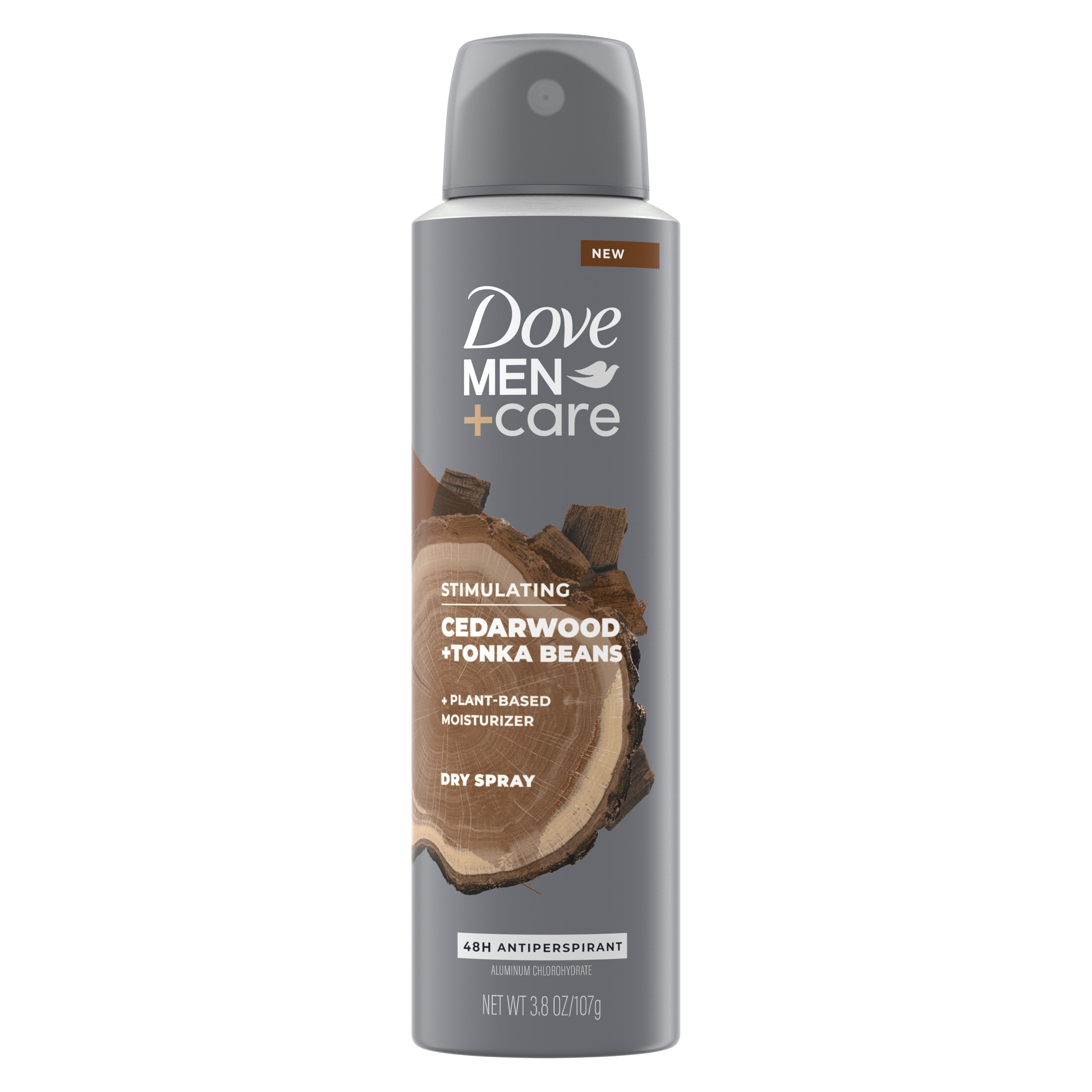 Dove Men+Care Stimulating Antiperspirant Dry Spray Deodorant Cedarwood ...