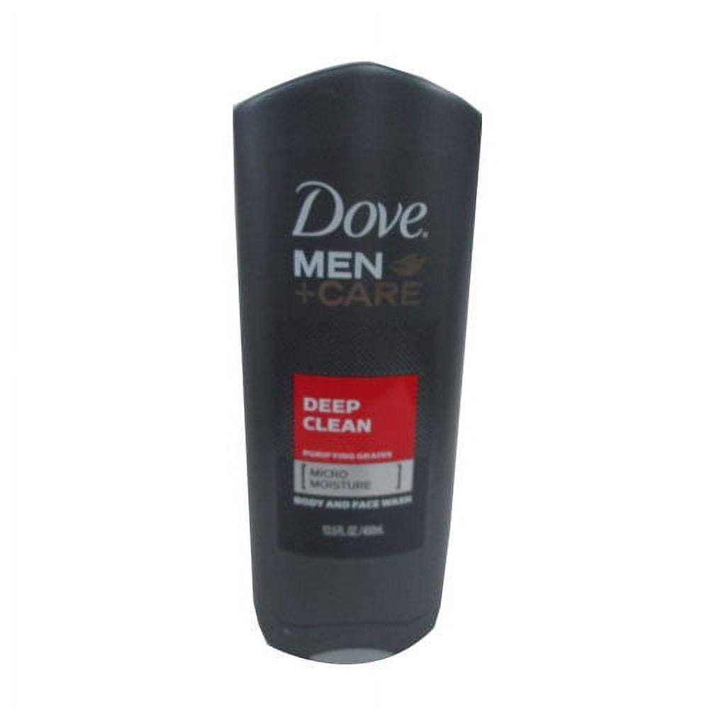 Dove Men Plus Care Body And Face Wash, Deep Clean - 13.5 Oz - Walmart.com