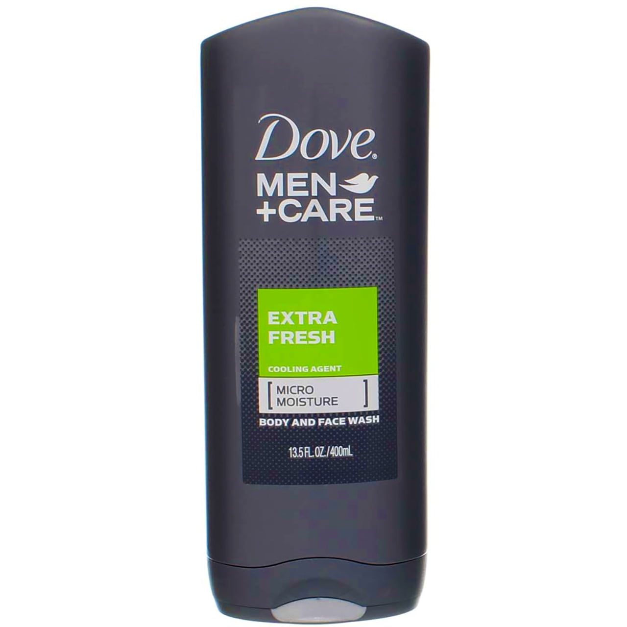 Dove Men+Care Micro Moisture Body and Face Wash, Fresh, 13.5 fl oz (1 ...