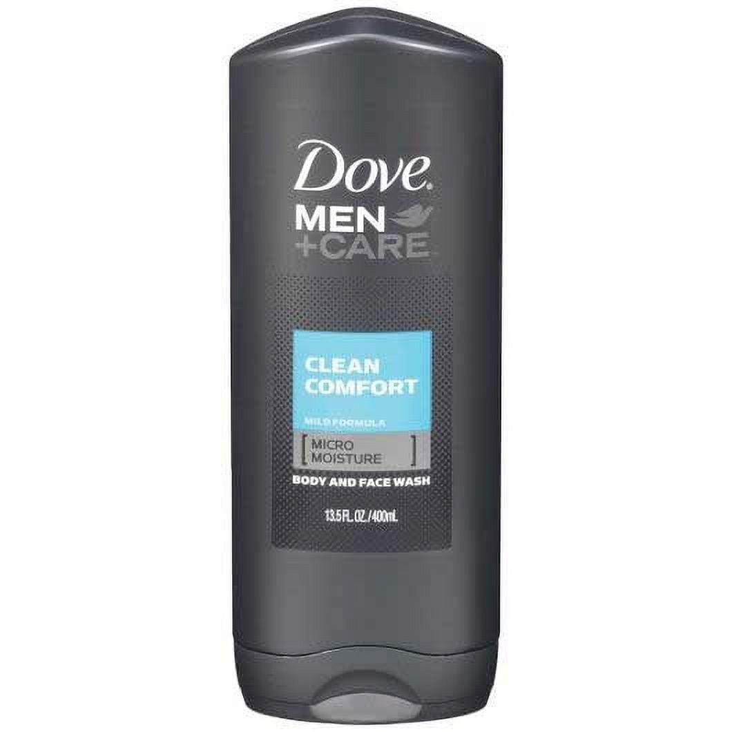 Dove Men Plus Care Clean Comfort Body and Face Wash, 13.5 Ounce -- 6 ...