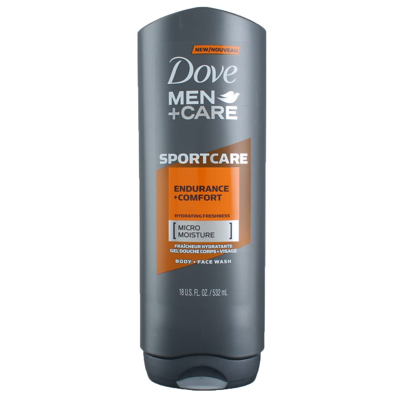Dove Men Plus Care Sport Care Body And Face Wash, Endurance and Comfort ...
