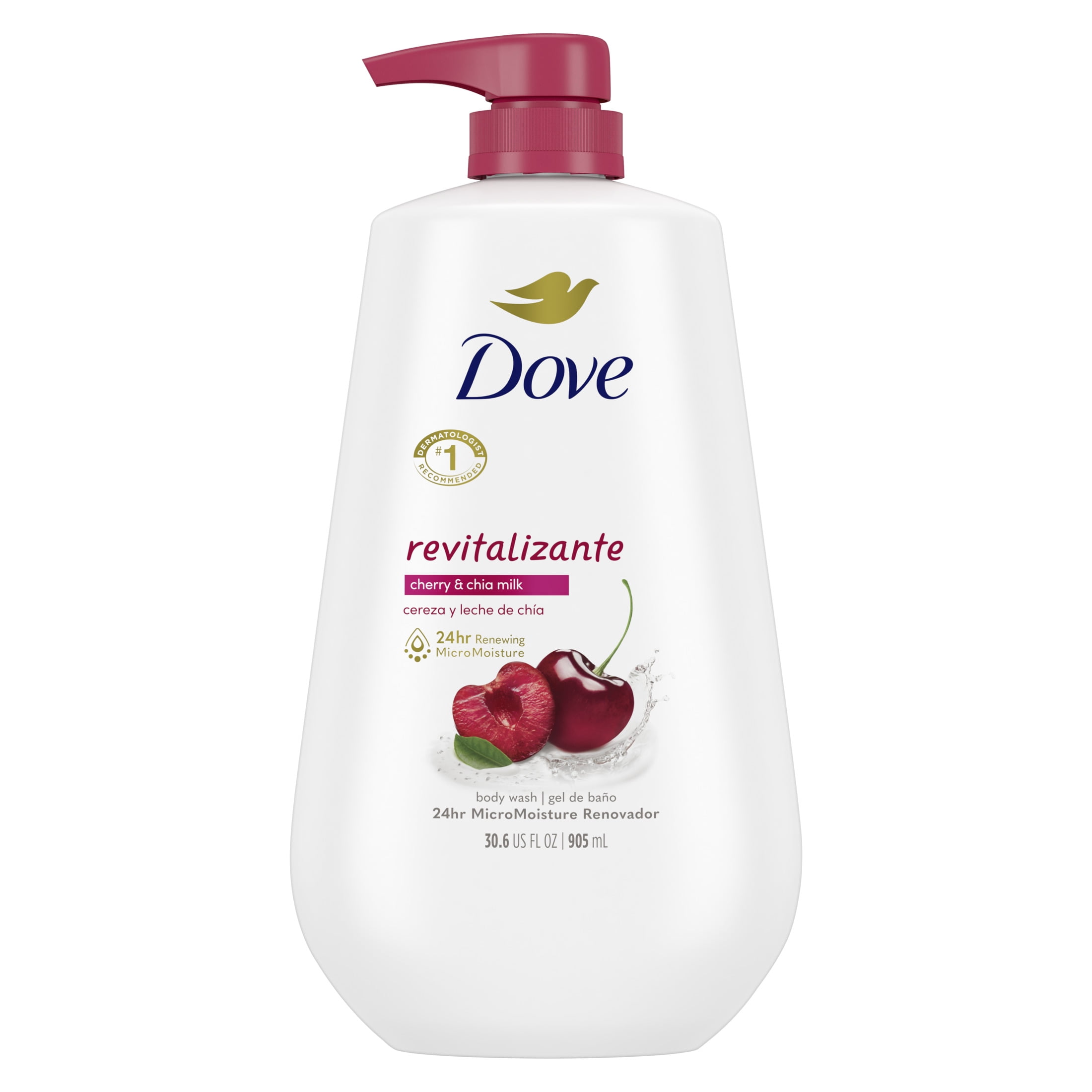 Dove Moisturizing Gentle Women's Body Wash with Pump All Skin Type ...