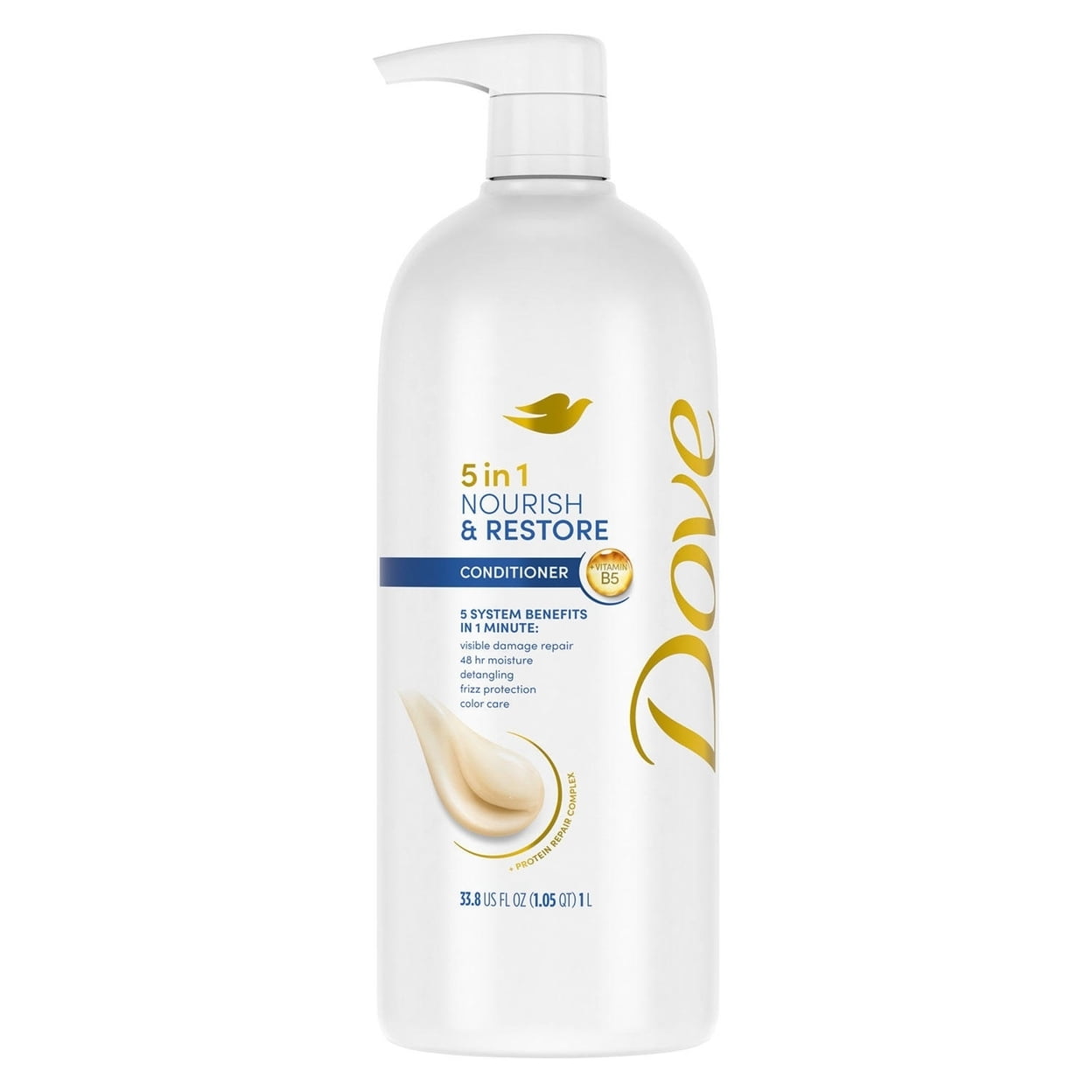 Dove Nourish and Restore 5-in-1 Conditioner, 33.8 Fluid Ounce ...