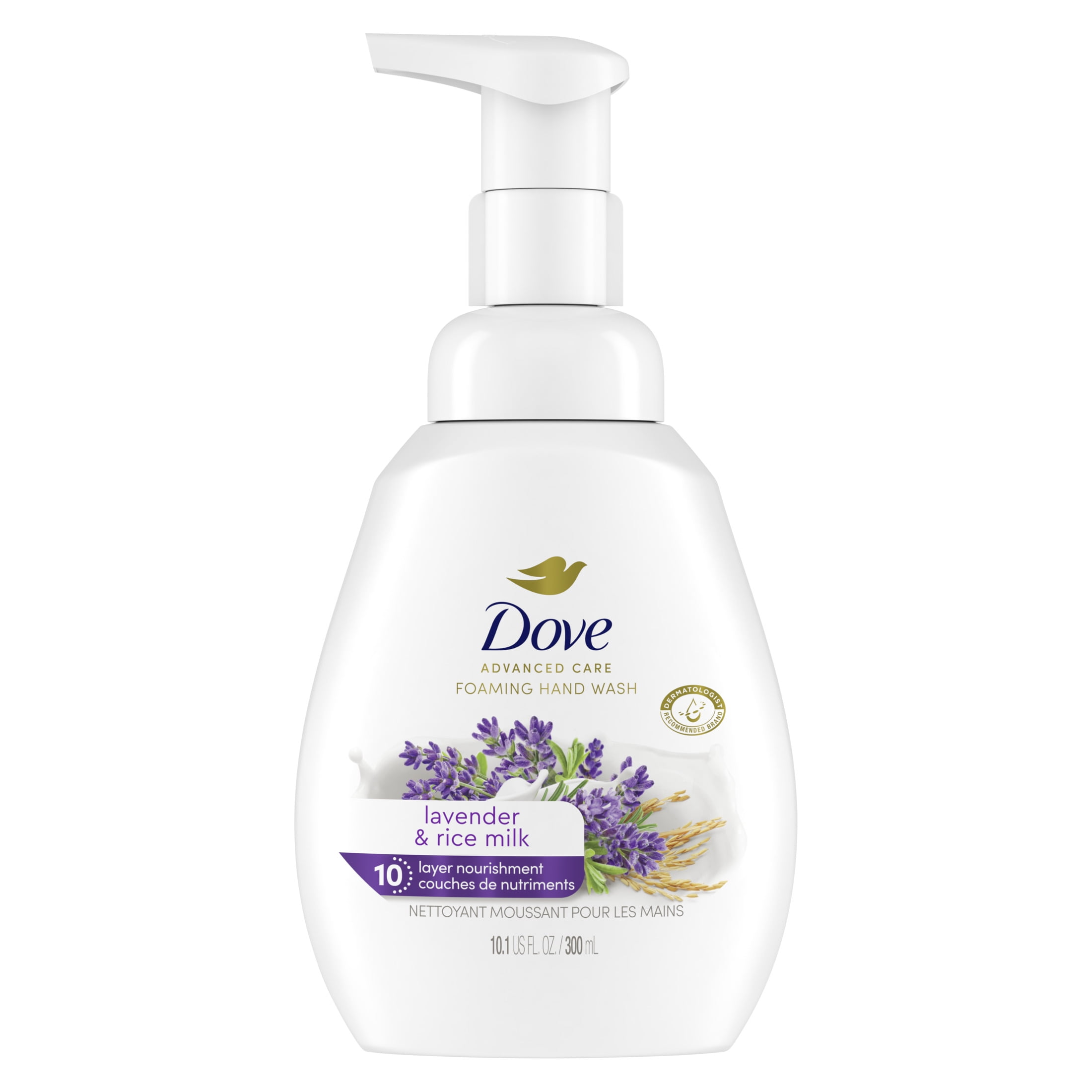 Dove Nourishing Daily Use Foaming Hand Soap, Lavender and Yogurt, 10.1 ...