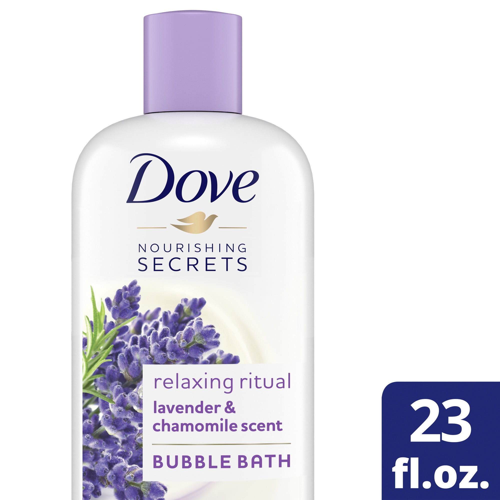 Dove Nourishing Secrets Bubble Bath Lavender and Chamomile 23 oz - Walmart.com