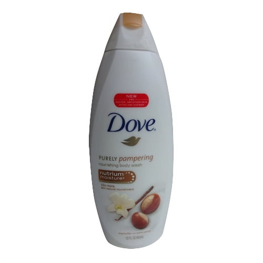 Dove Nutrium Moisture Shea Butter Cream Oil Body Wash - 22 Oz, 6 Pack ...