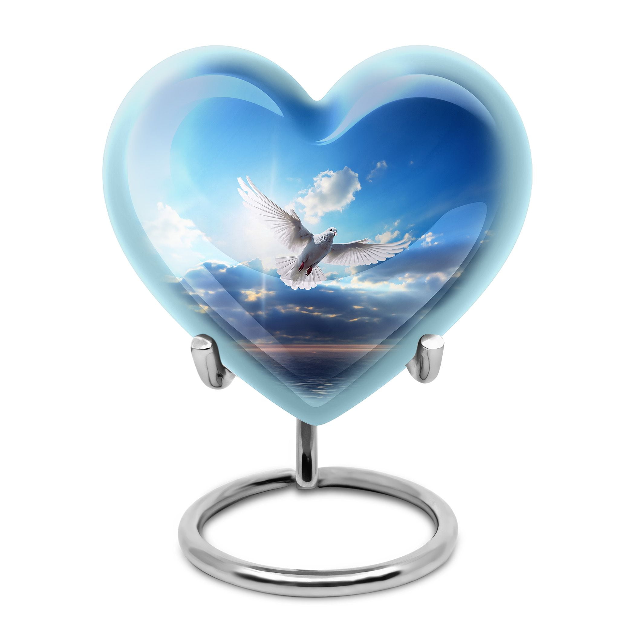 Dove Of Peace Burial Urns For Cremated Remains - Human Urns For Ashes ...