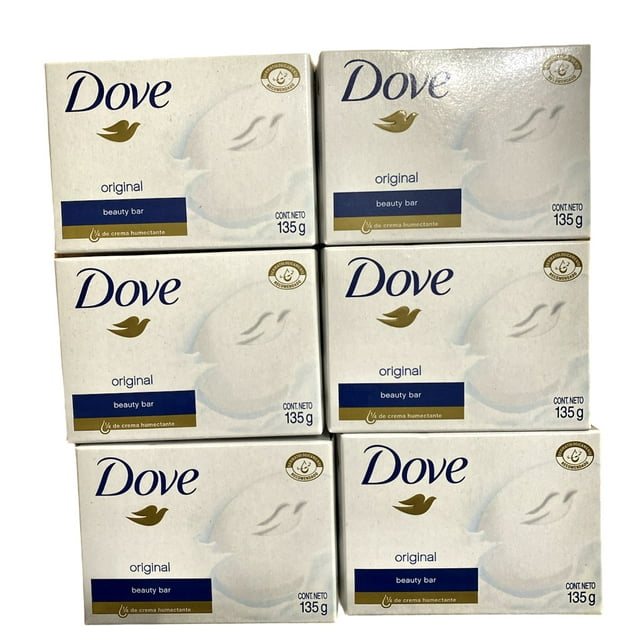 Dove Original Beauty Bar Pack Of 6 - Walmart.com