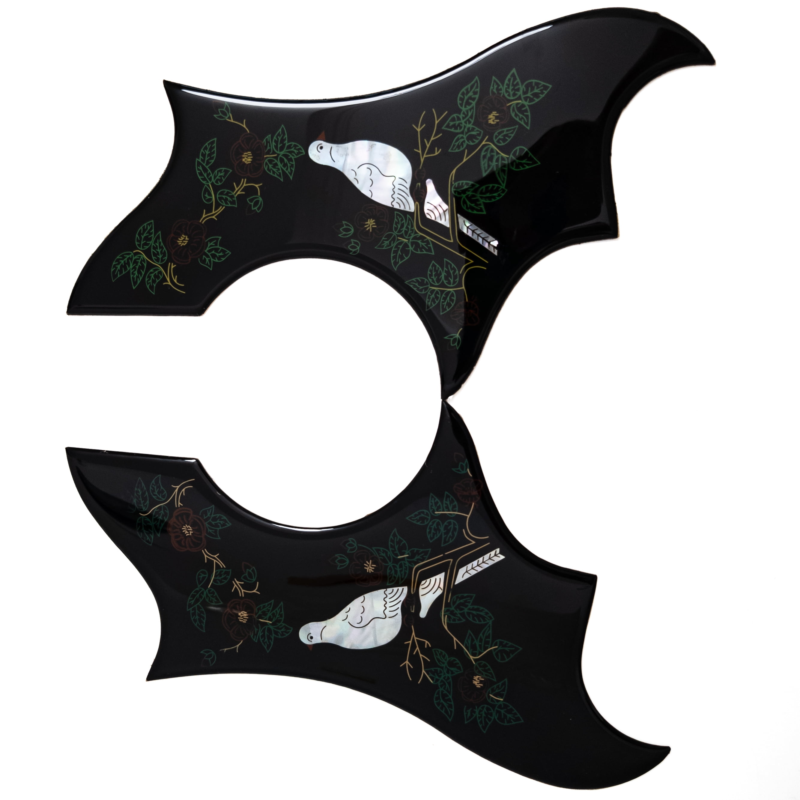 Dove Pattern 2mm Pickguard for Gibson Acoustic – Self-Adhesive Scratch ...