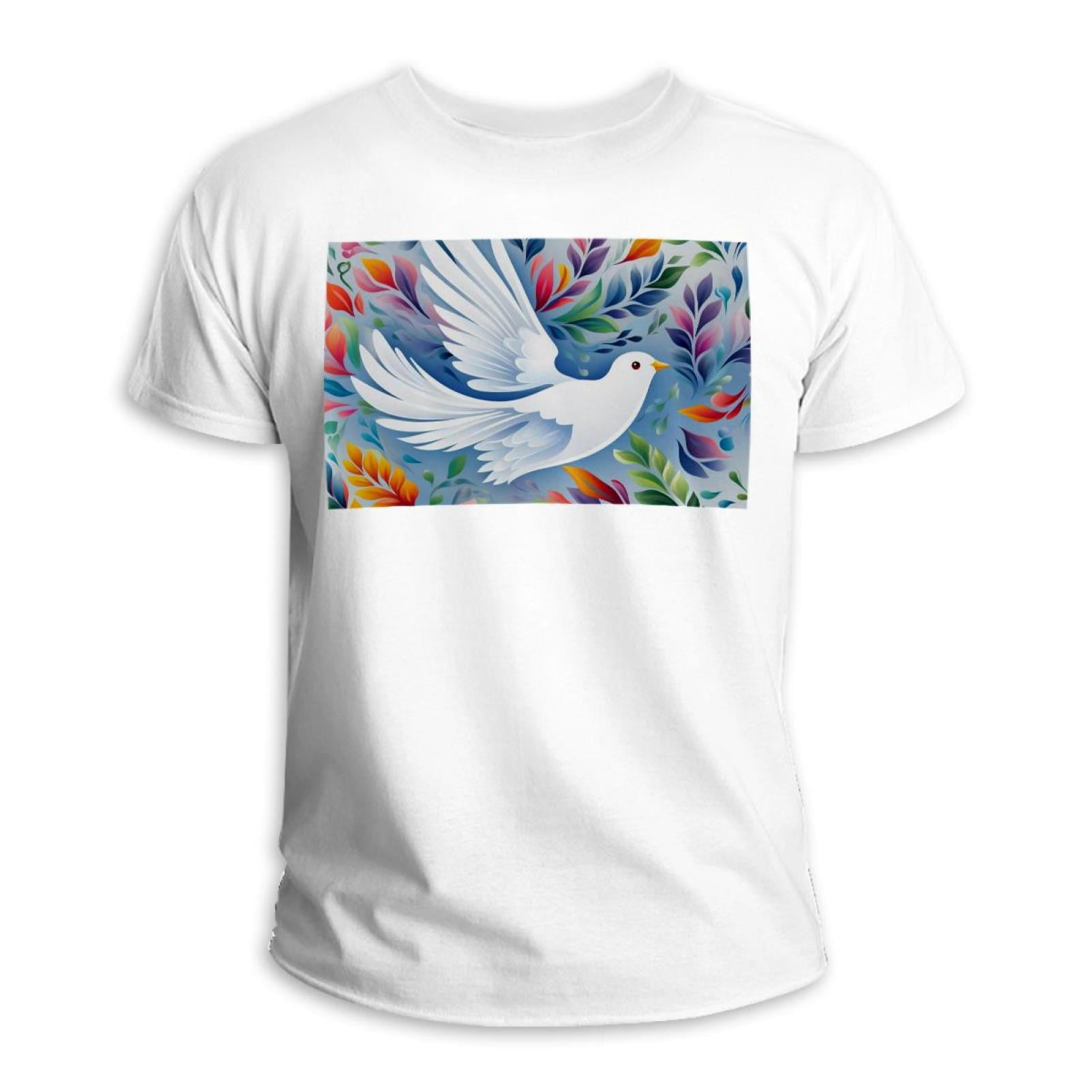 Dove of Peace 100% Cotton Material | Comfortable Short Sleeve Shirt for ...