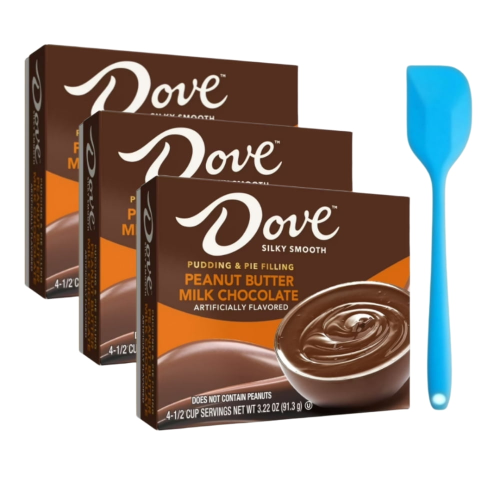 Dove Peanut Butter Milk Chocolate Instant Pudding Mix and Pie Filling ...