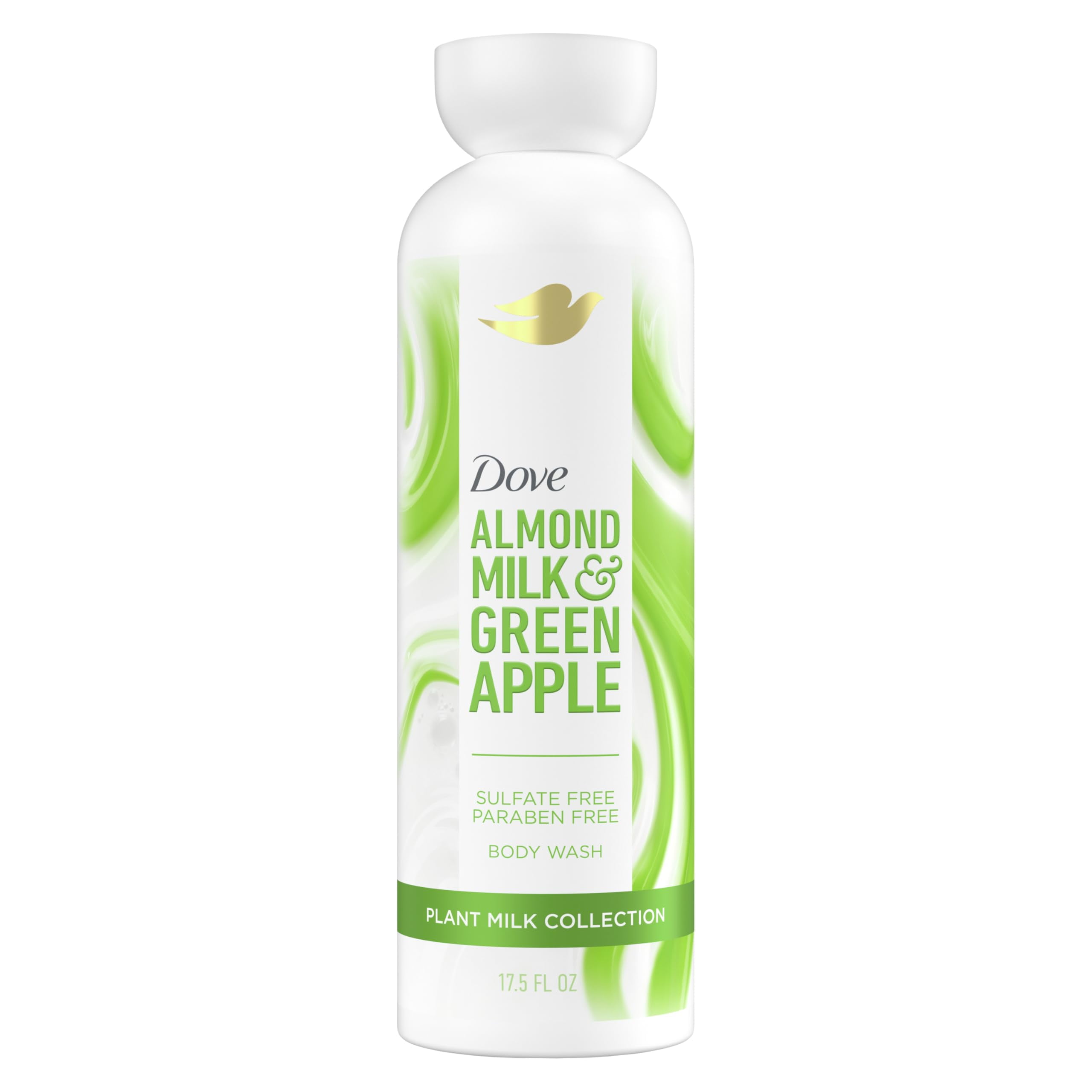 Dove Plant Milk Cleansing TGF4 Body Wash Almond Milk & Green Apple for ...