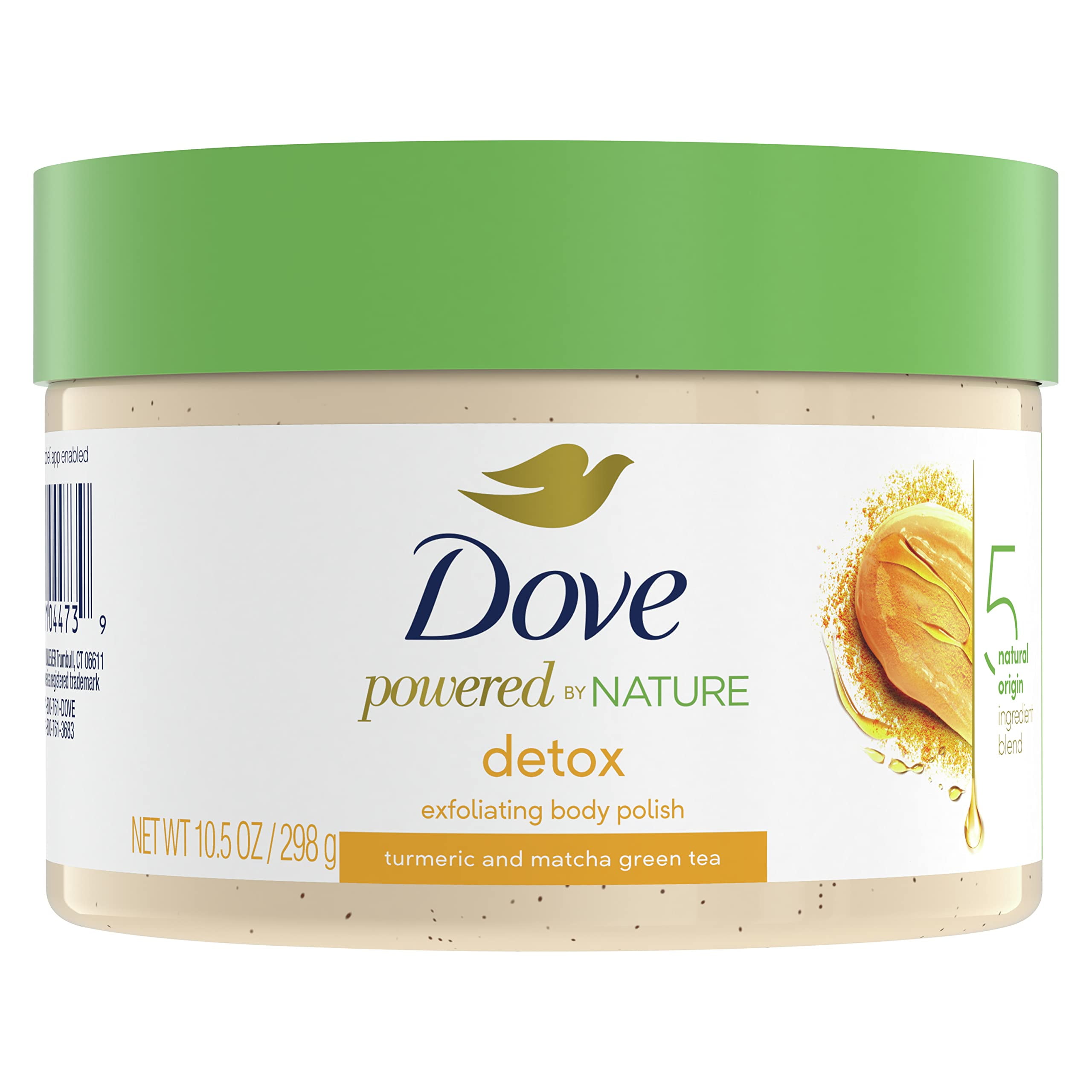 Dove Powered By Nature OIF8 Exfoliating Body Polish Detox With 5 ...